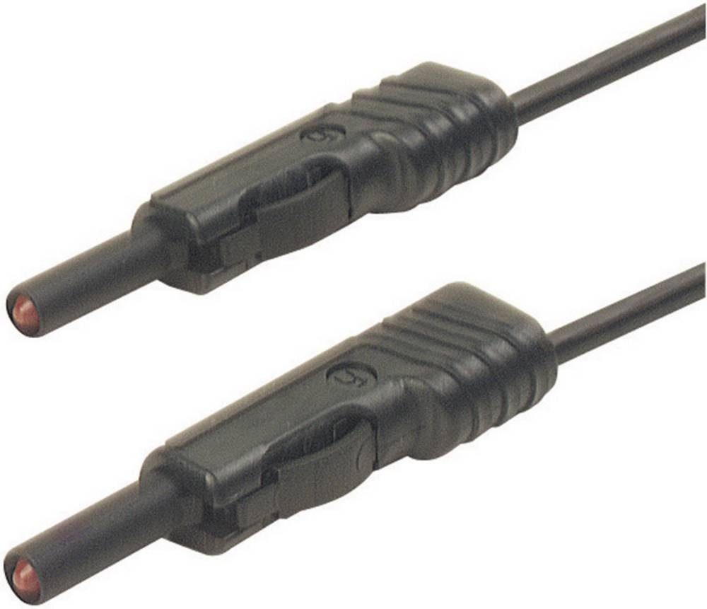 SKS Hirschmann SKS Hirschmann MLB 100/1 V sw Messleitung [Lamellenstecker 4 mm - Lame ...