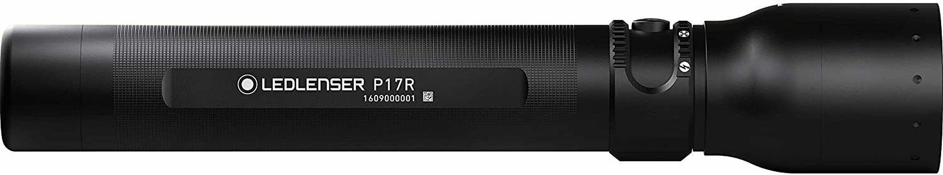Led Lenser LED Taschenlampe P17R 1000 Lumen, verstellbar, robuste Abenteuer Taschenlampe ...