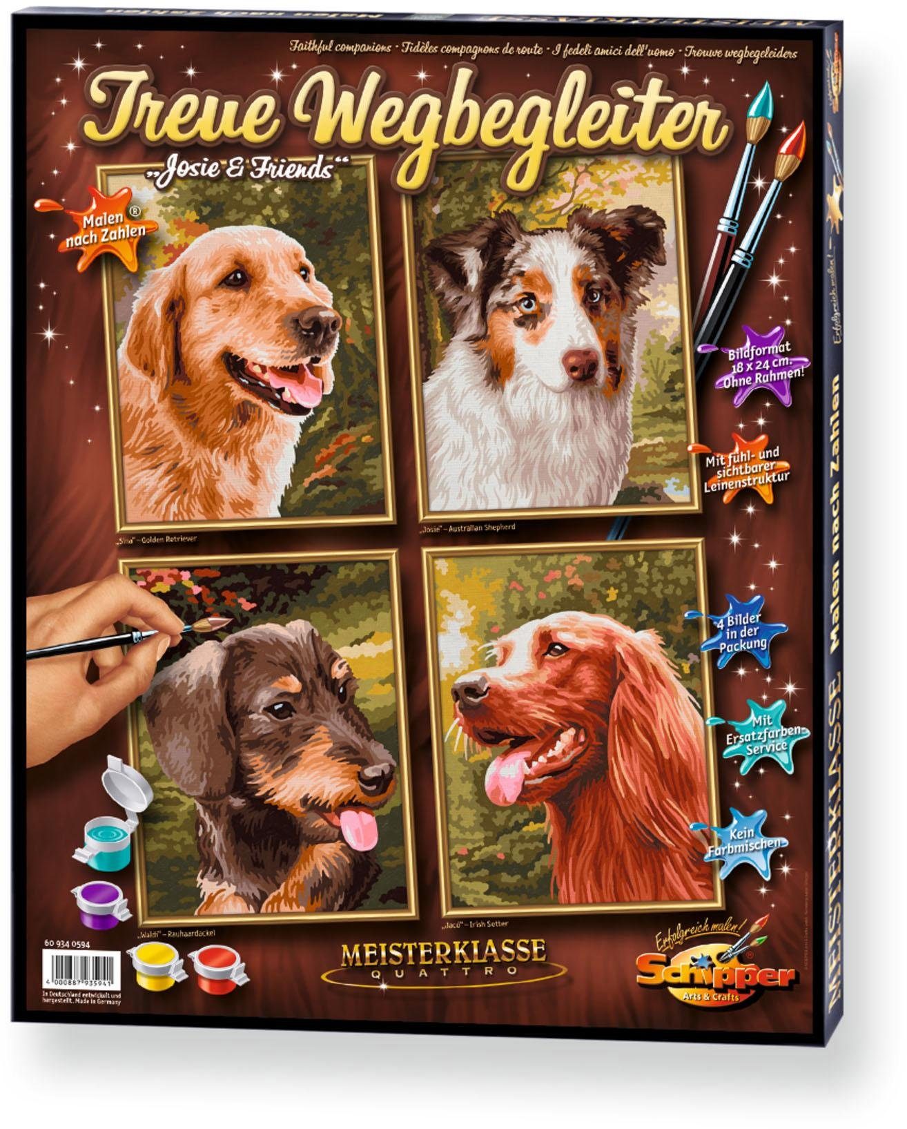 Schipper Malen nach Zahlen »Meisterklasse Quattro - Treue Wegbegleiter« online kaufen | OTTO