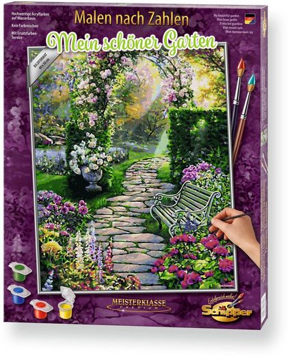 Schipper Malen nach Zahlen »Meisterklasse Premium - Mein schöner Garten«, Made in Germany online ...