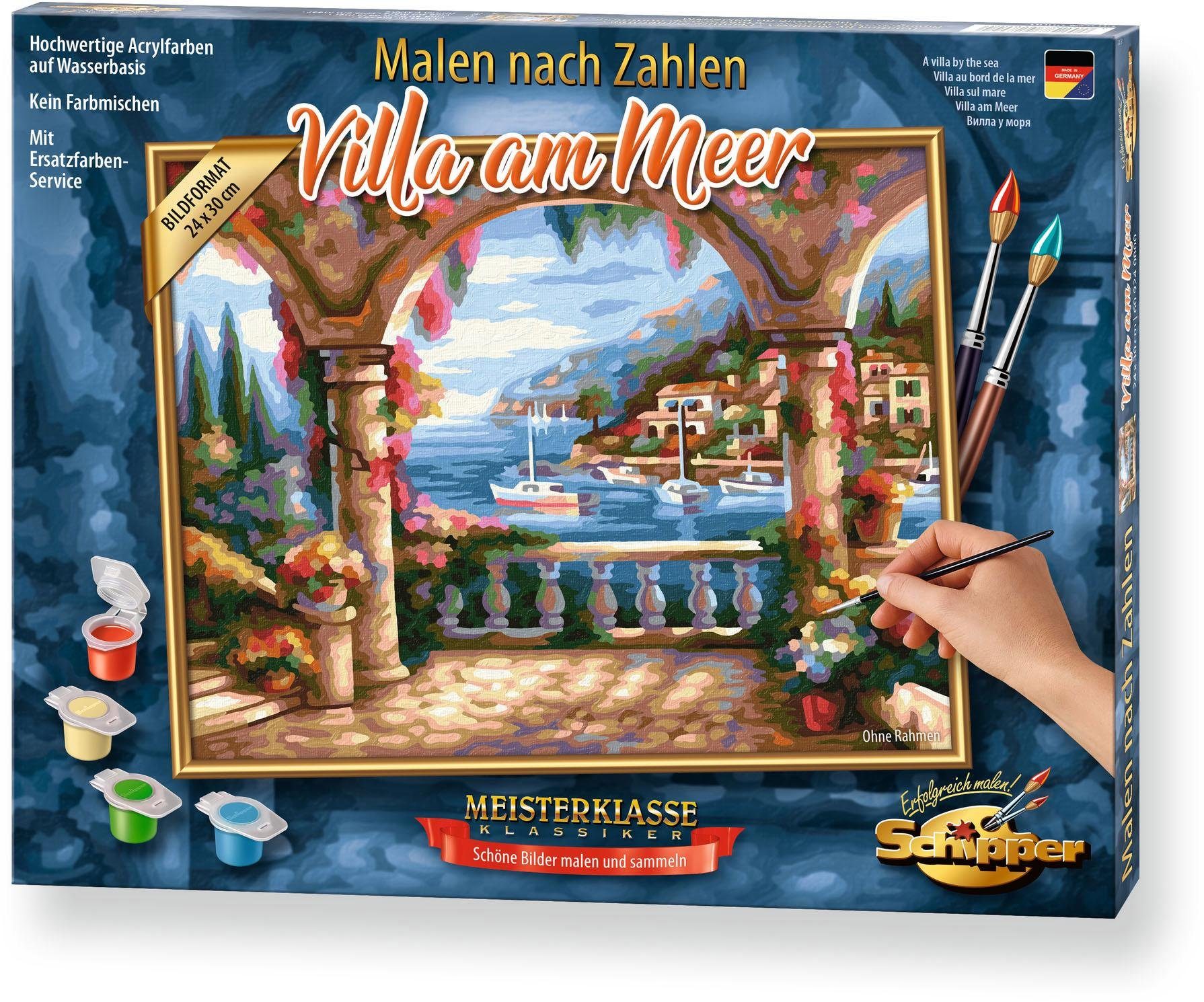 Schipper Malen nach Zahlen »Meisterklasse Klassiker - Villa am Meer«, Made in Germany online ...