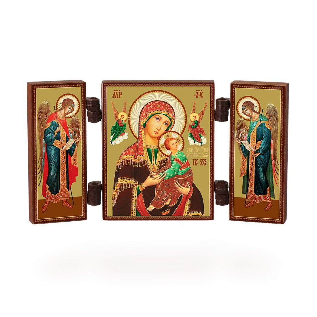 NKlaus Bild Ikone - Mutter Von Immerwährenden Hilfe- christliche reise Altar Holz, Religion