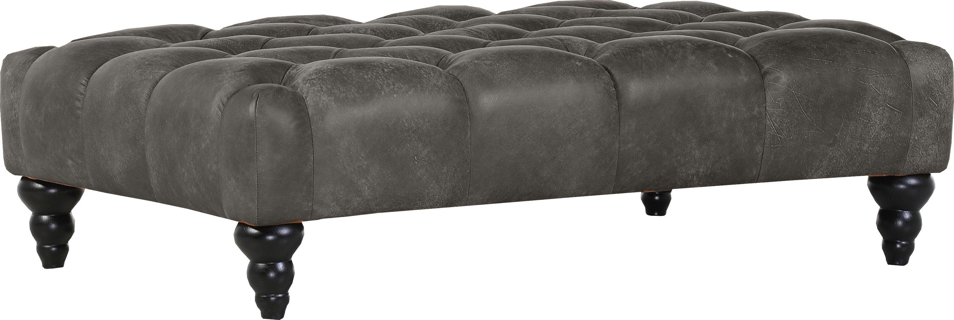 Chesterfield Lederhocker online kaufen | OTTO