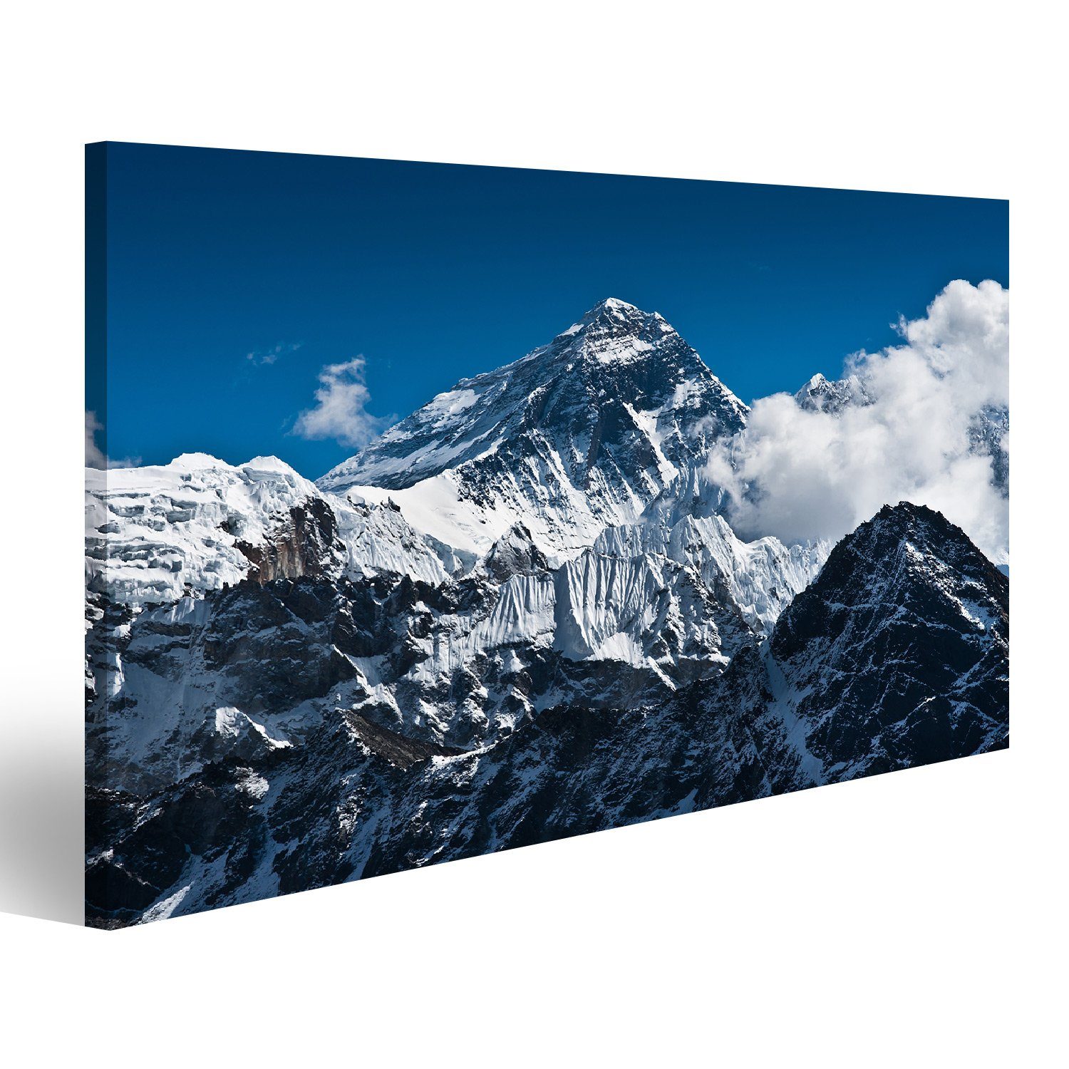 islandburner Leinwandbild Bild auf Leinwand Everest Berggipfel Top World M Everest Berggipfel To