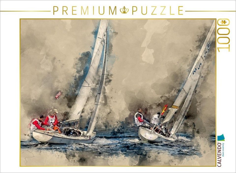 CALVENDO Puzzle CALVENDO Puzzle Segeln 1000 Teile Lege-Größe 64 x 48 cm ... CALVENDO Puzzle CALVENDO Puzzle Segeln 1000 Teile Lege-Größe 64 x 48 cm ...