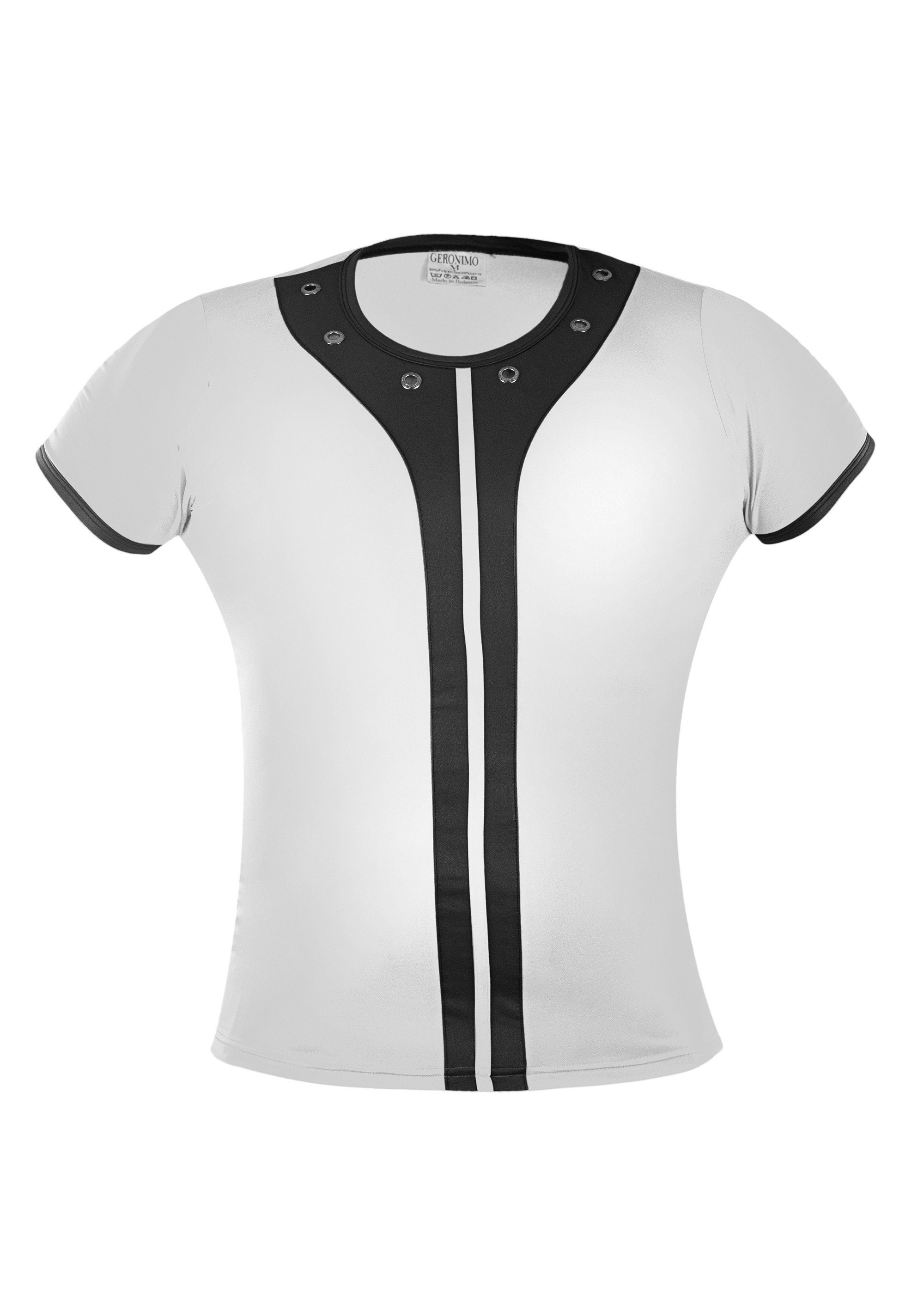 Geronimo T-Shirt Erotic Mission T-Shirt mit Nieten White (Polyamid ...