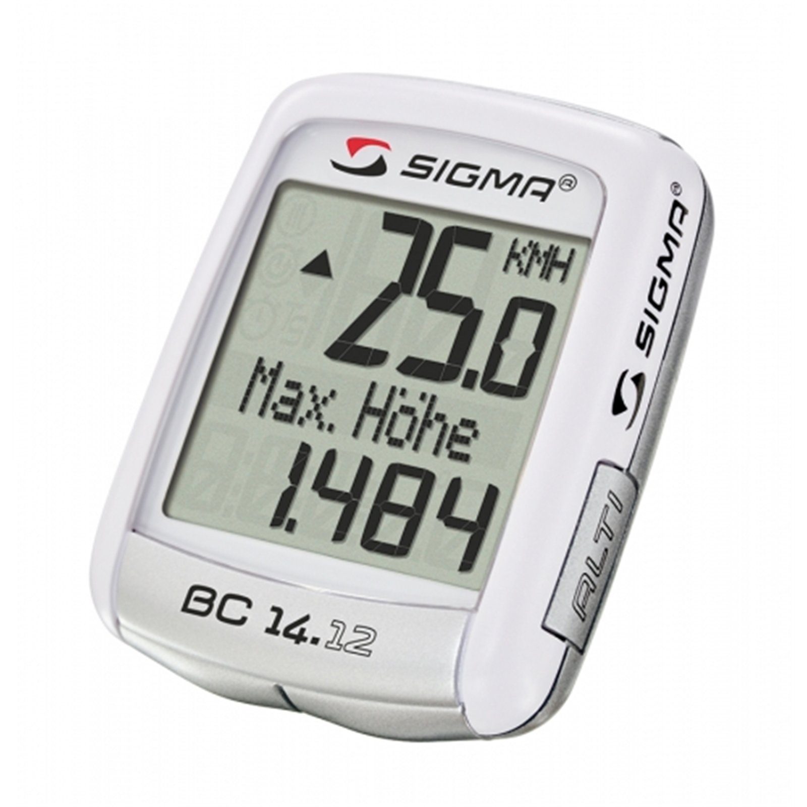 SIGMA SPORT Fahrradcomputer, Aktuelle Geschwindigkeit