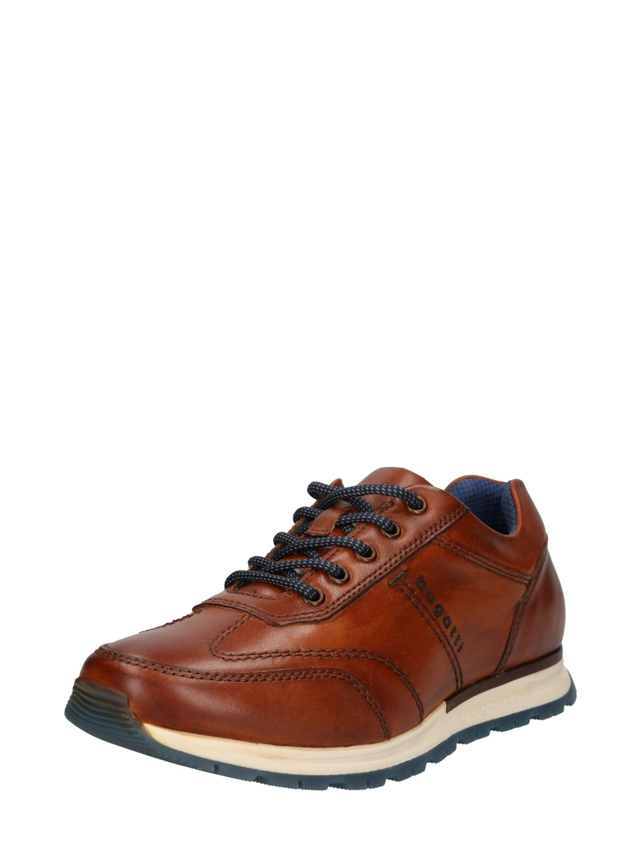 bugatti Sneaker Nappaleder Sneaker, Flexible Laufsohle