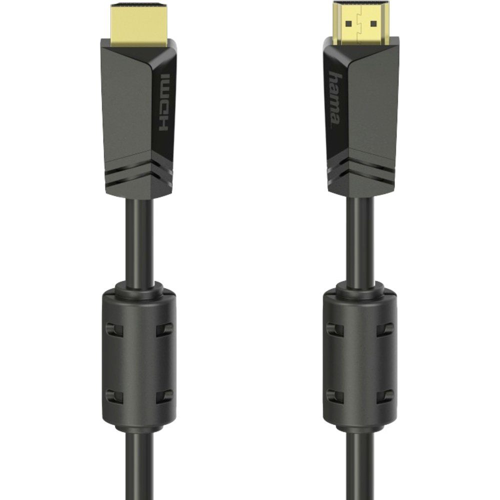 Hama High Speed HDMI™-Kabel, Stecker - Stecker, 4K, 10m vergoldet HDMI ...