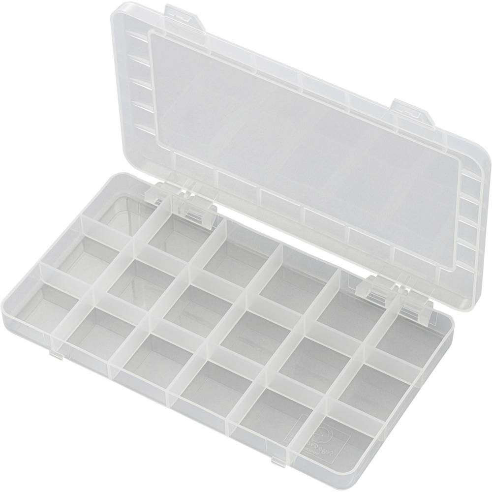 TRU COMPONENTS Sortimentskasten Leer-Sortimentsbox für Bauelemente