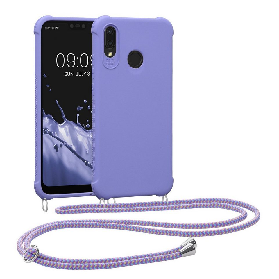 Kwmobile Handyhülle Hülle Für Huawei P20 Lite Mit Metall Kette Zum