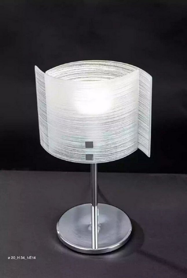 Jvmoebel Tischleuchte Moderne Tischlampe Kristall Kronleucher