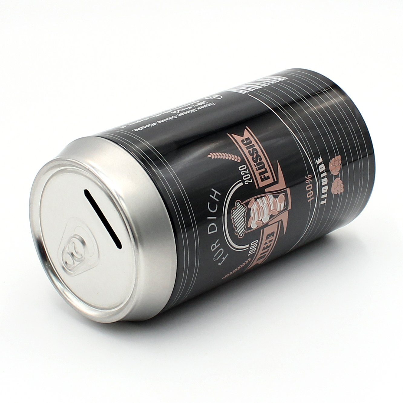 Dekohelden24 Spardose Metall Spardose - Bierdose - Motiv: Für Dich ...