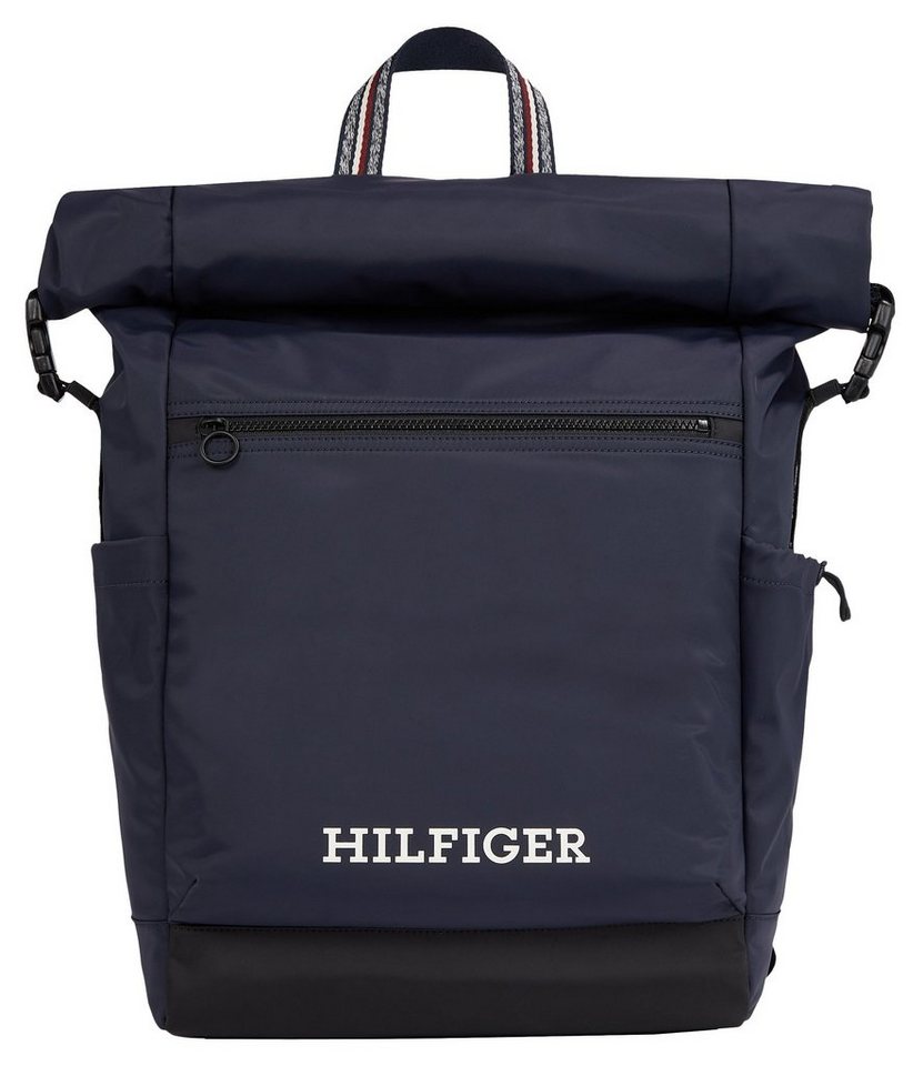 Tommy Hilfiger Cityrucksack Hilfiger Rolltop Backpack Mit