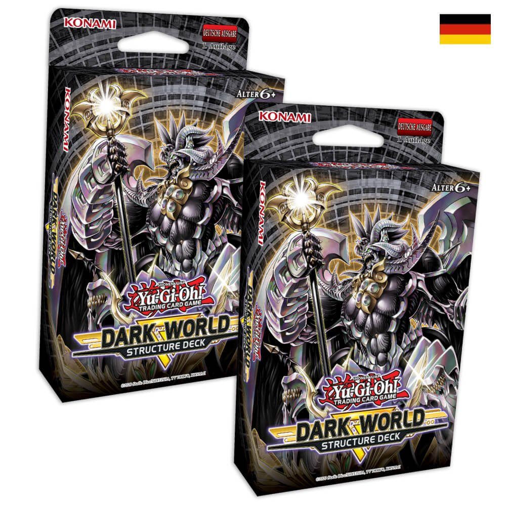 Yu Gi Oh Sammelkarte Ygo Yu Gi Oh 2 Dark World Structure Decks