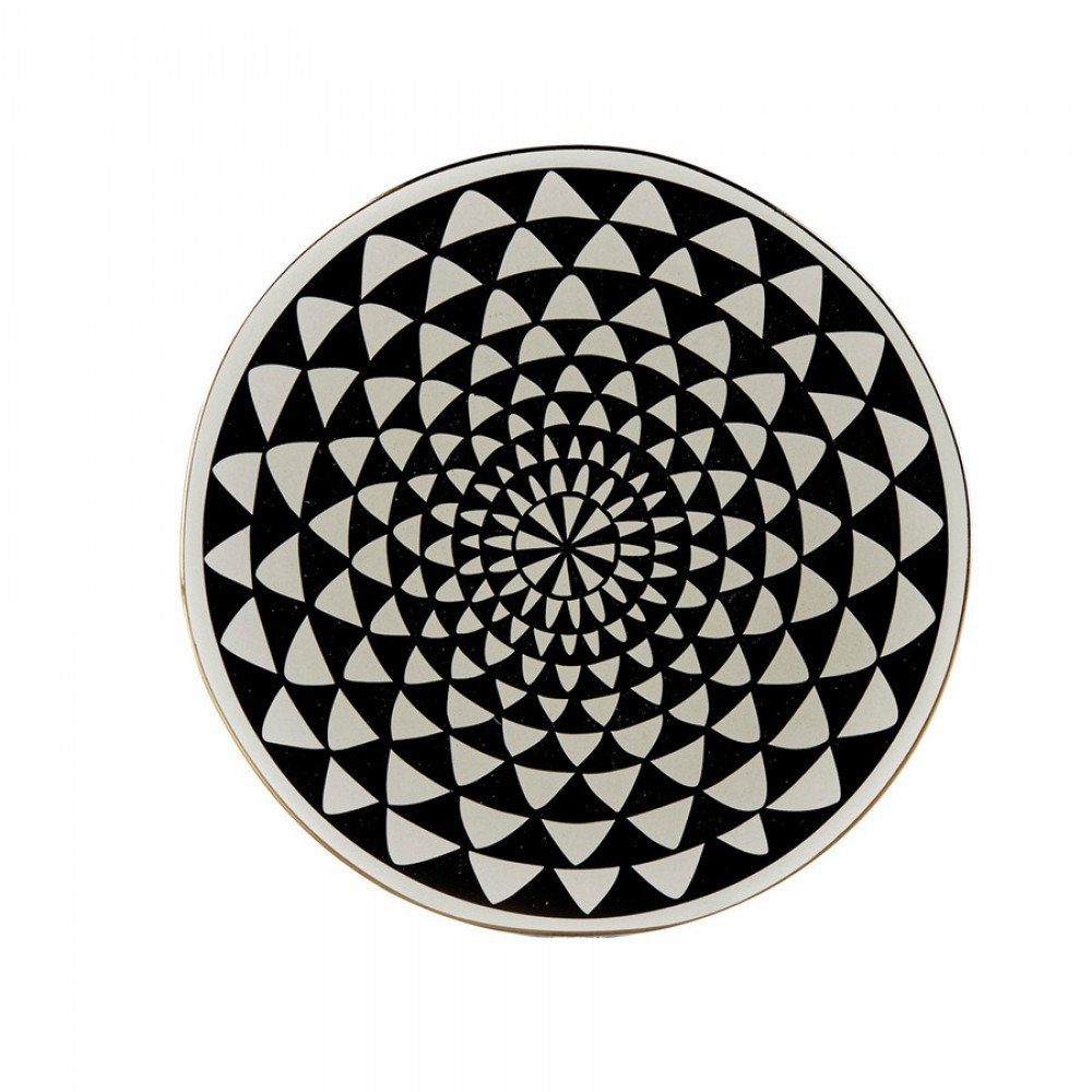 Karaca Geschirr-Set Karaca Black Gold Kuchenplatte, Geschirrset