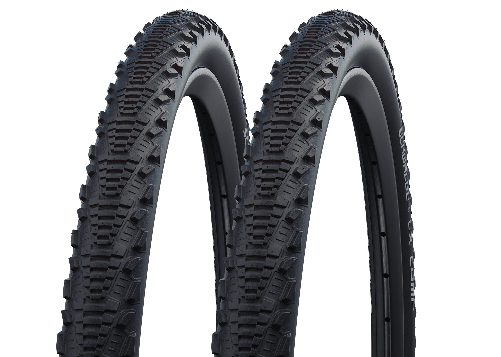 Schwalbe Fahrradreifen 2x Schwalbe CX Comp 30-622 Drahtreifen K-Guard ...