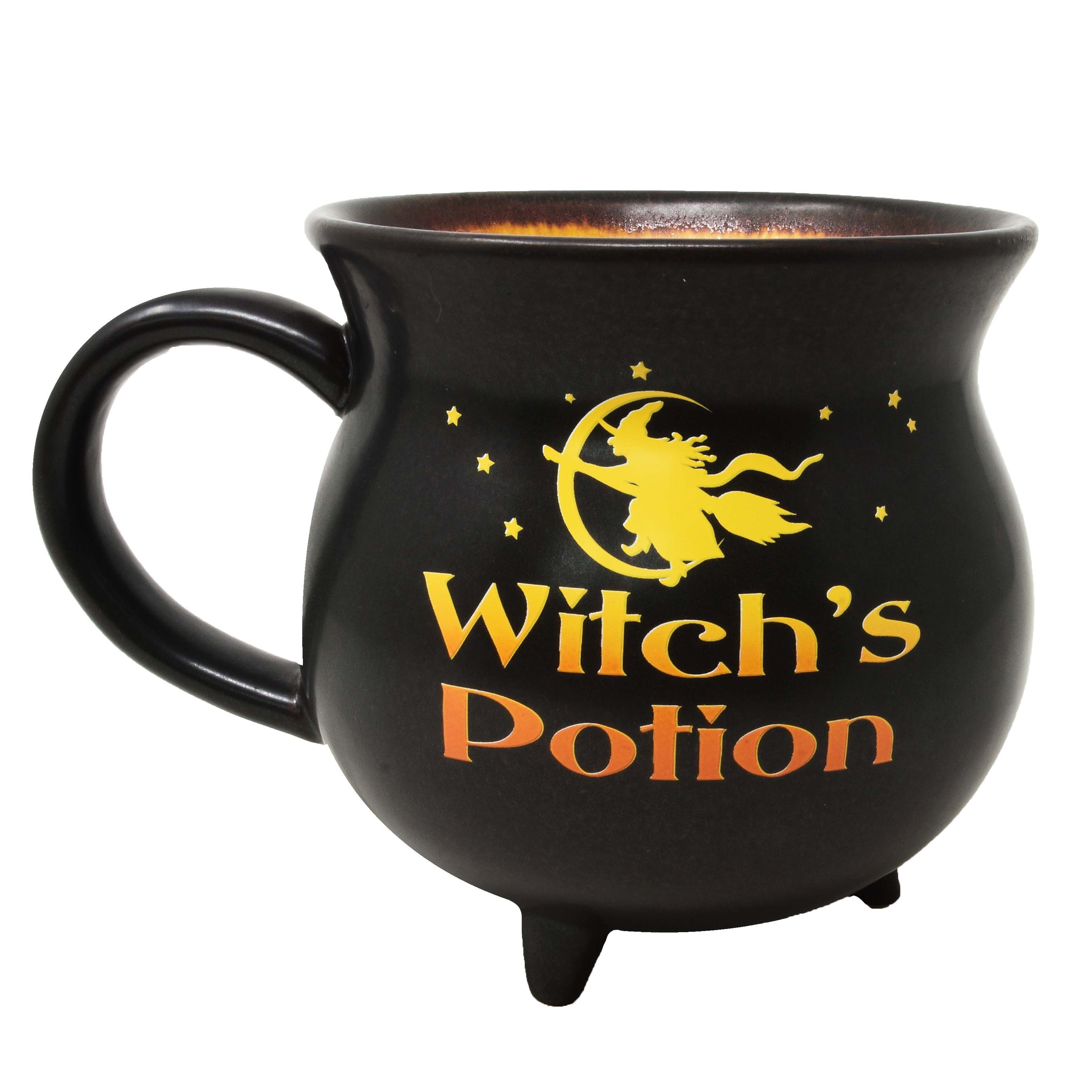 Mysticalls Dekofigur Xxl Hexenkessel Witch´s Potion Hexengebräu