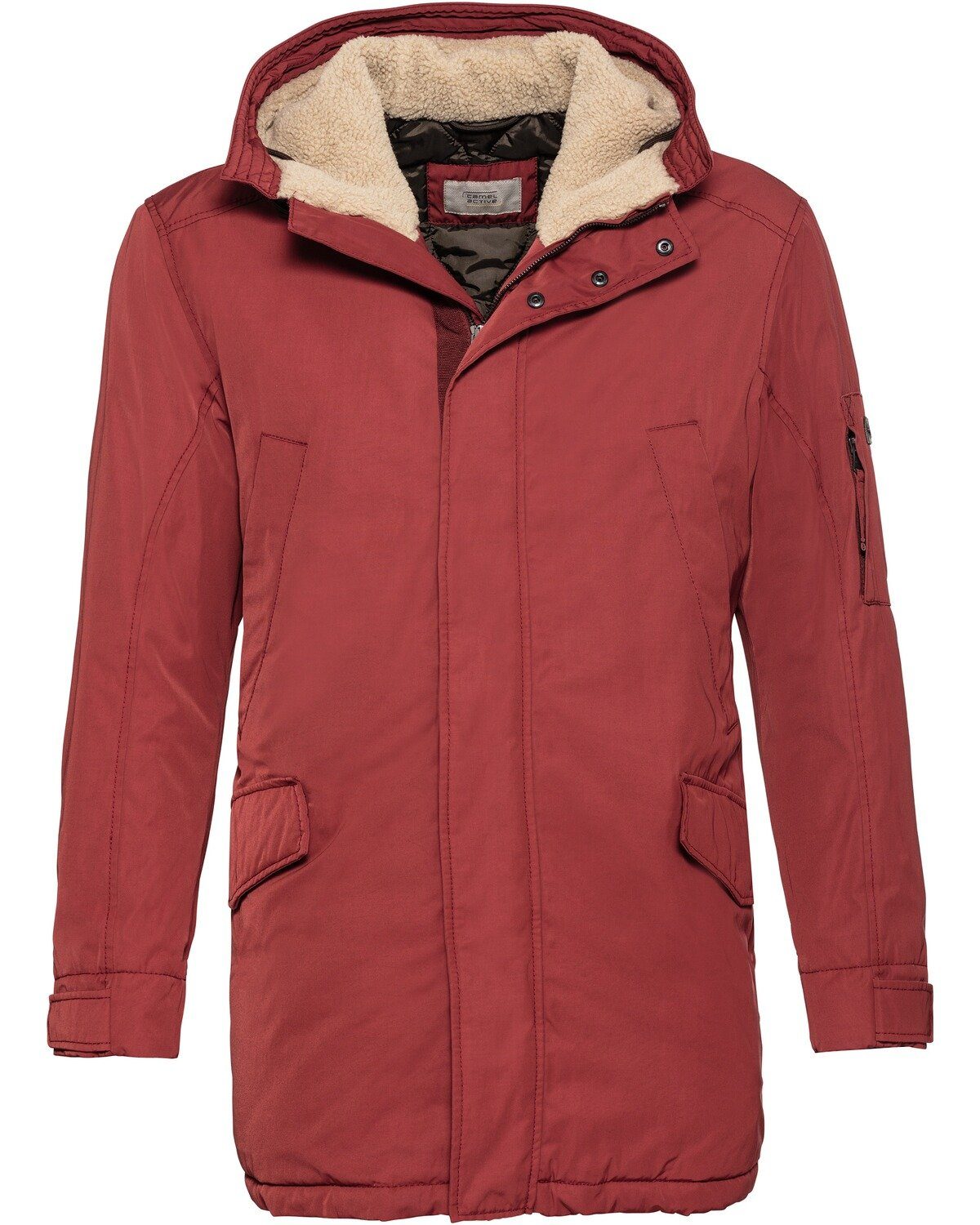 Camel Active Parka Feste Kapuze Mit Teddyfutter Online Kaufen Otto