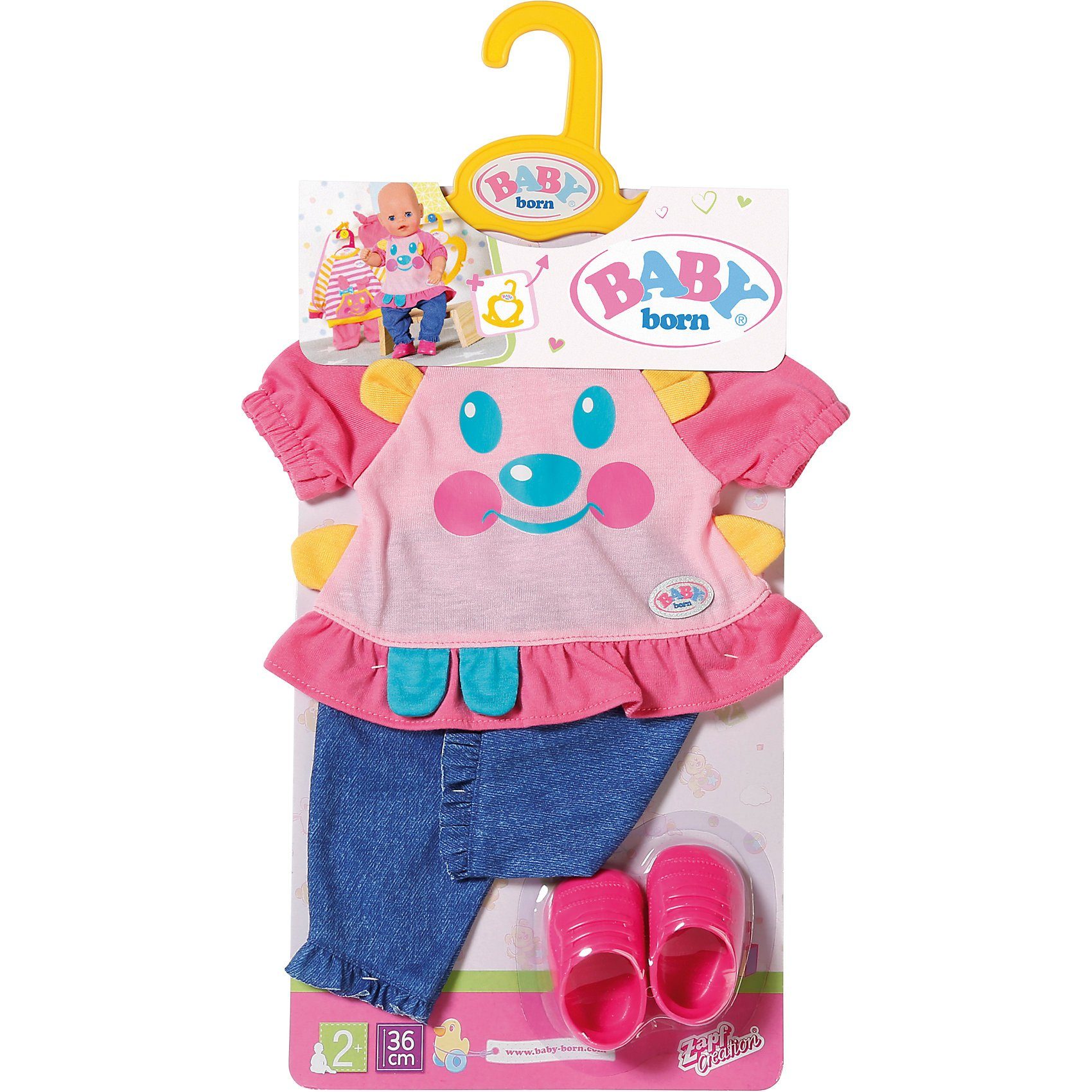 Zapf Creation® BABY born Little Nice Outfit blue 36cm online kaufen | OTTO