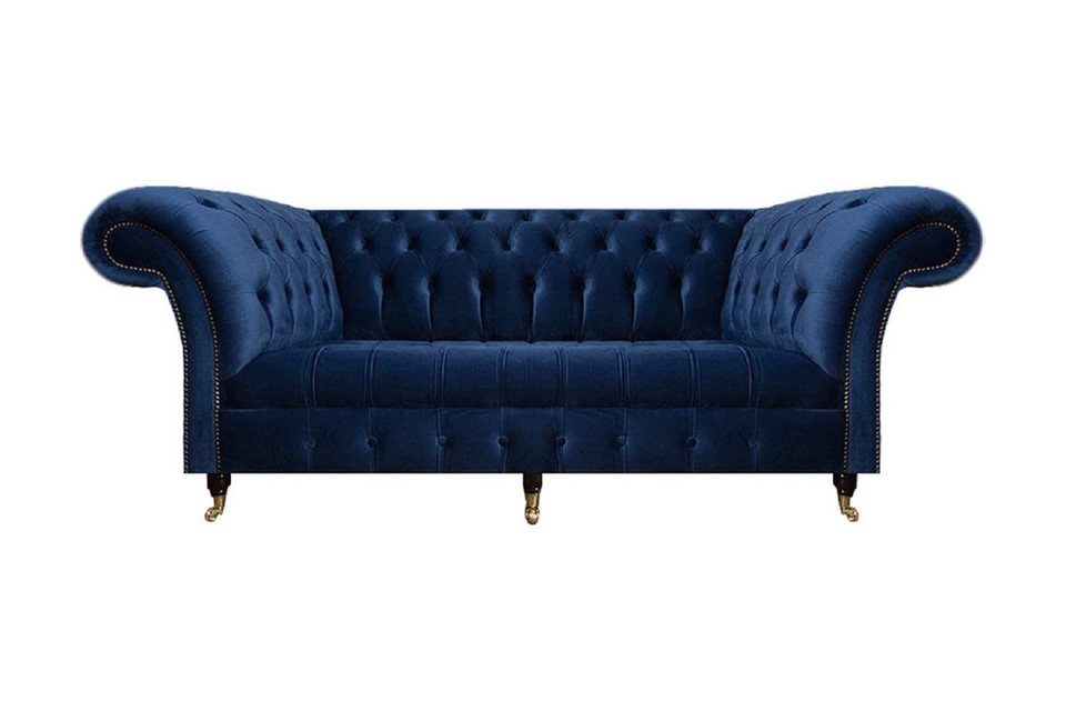 Jvmoebel 3 Sitzer Chesterfield Textil Sofa Dreisitzer Couch