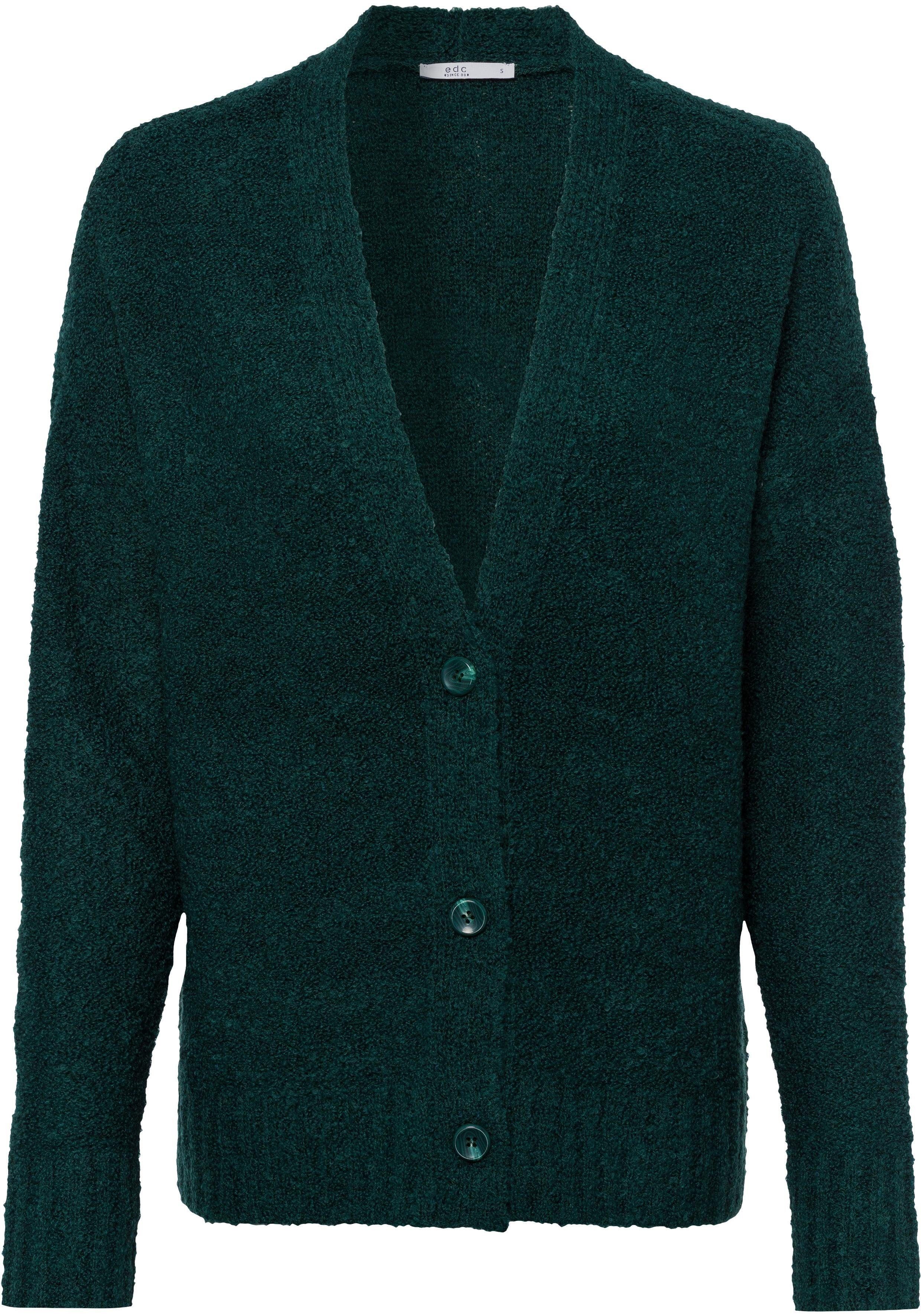 Edc By Esprit Strickjacke Mit Tiefem V Ausschnitt Otto