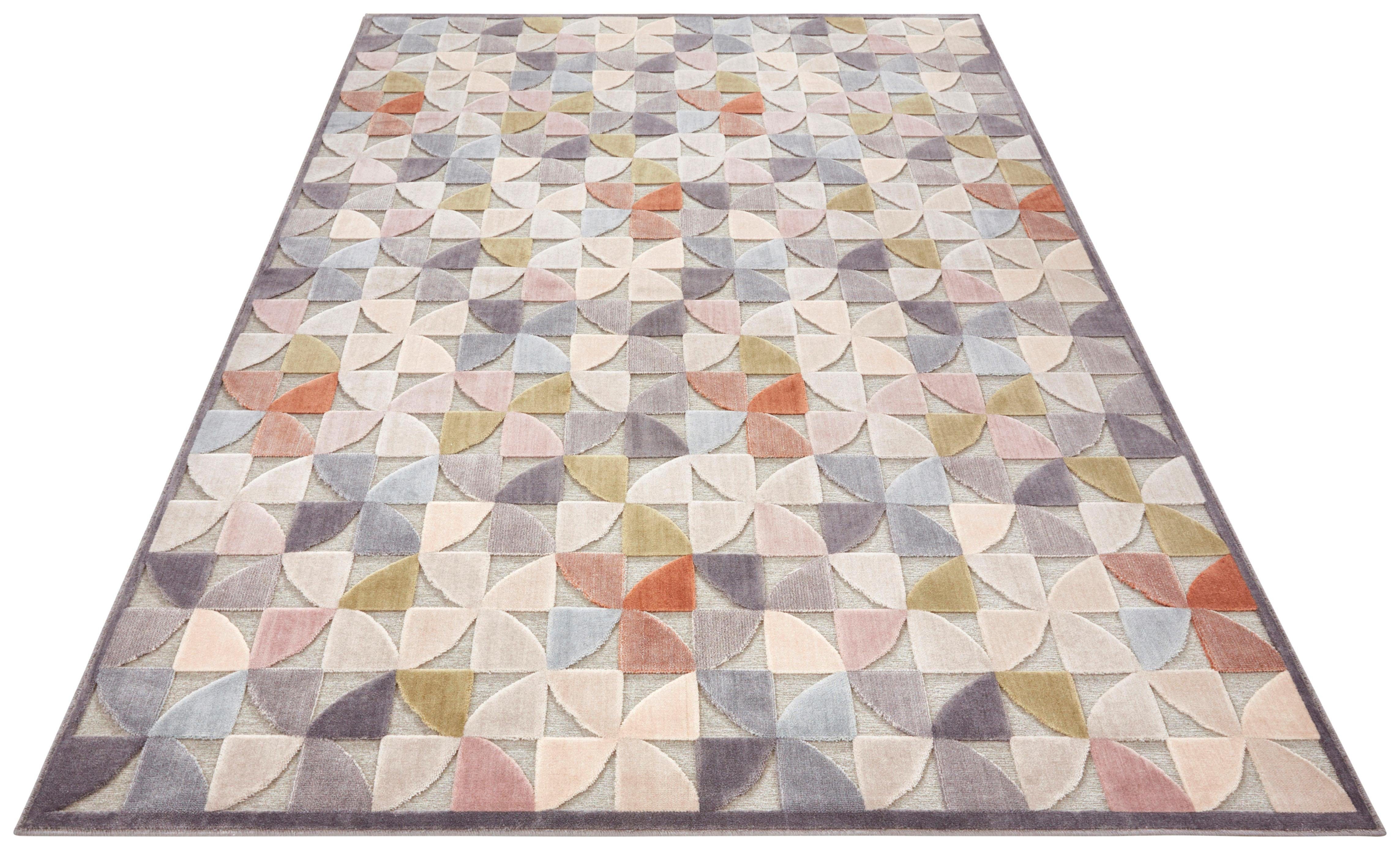 Elle Decoration Teppich Ailette Rechteckig Höhe 8 Mm Kurzflor
