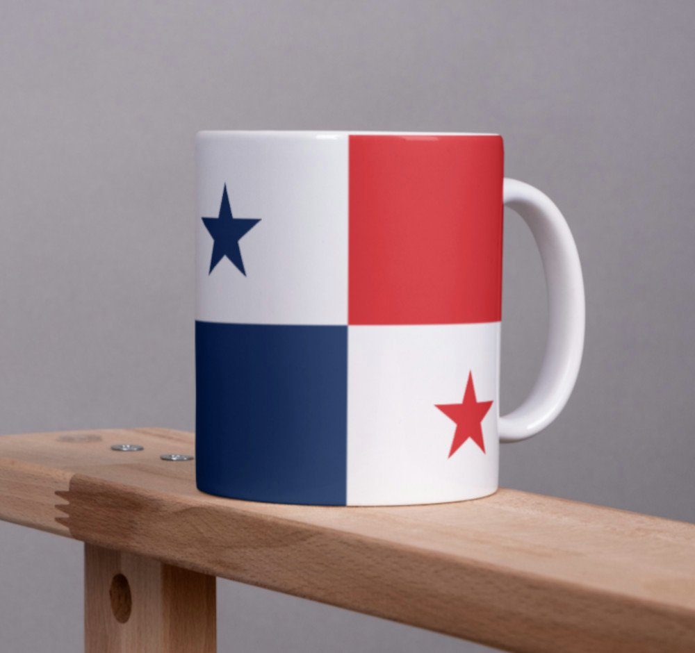Tinisu Tasse Panama Tasse Flagge Pot Kaffeetasse National Becher Kaffee