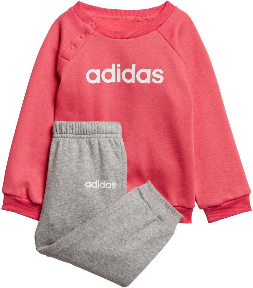 Adidas Performance Jogginganzug Liniear Jogger Fleece« Set 2 Tlg