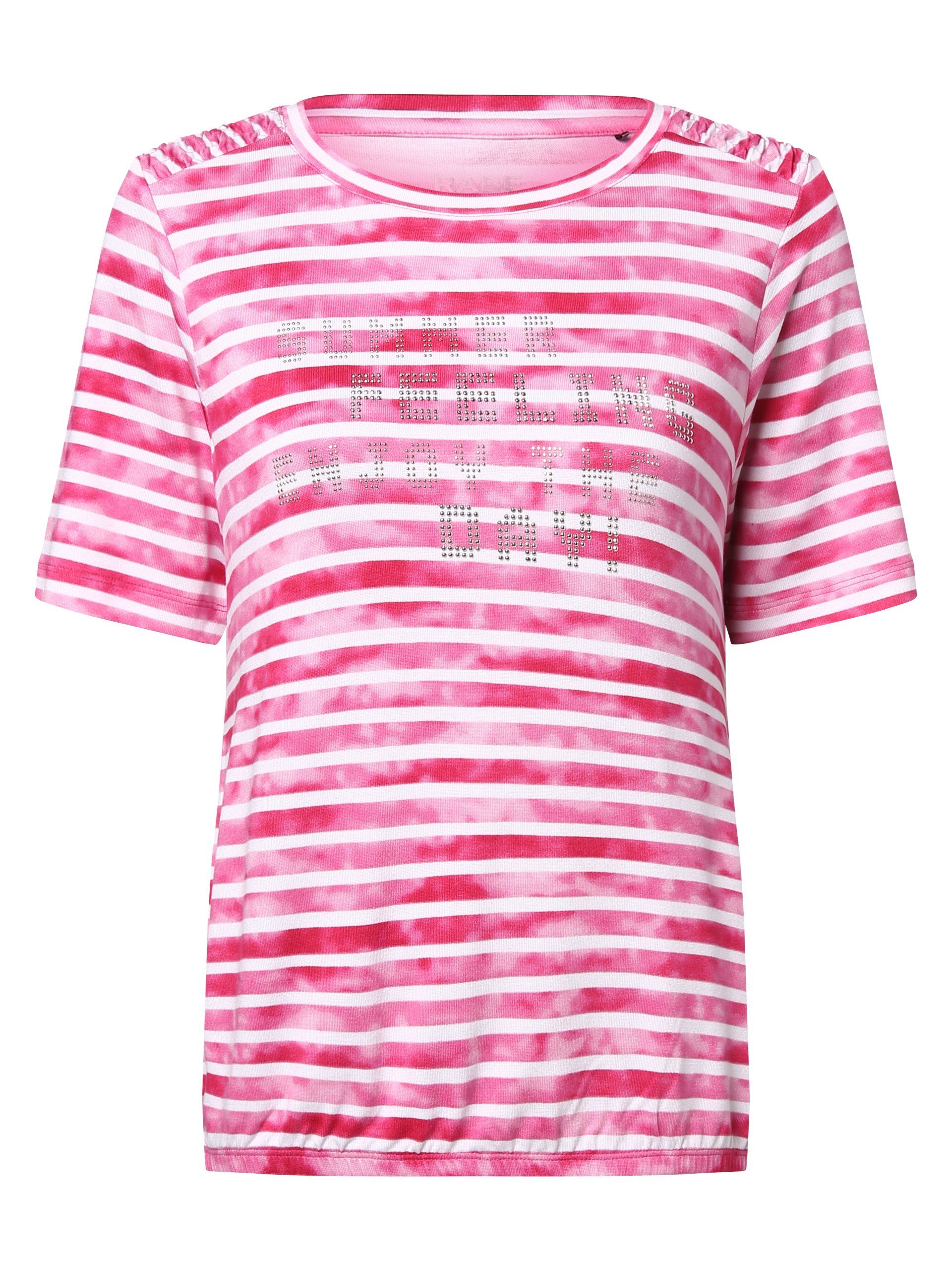 Rabe T-Shirt, Schulter-Raffungen