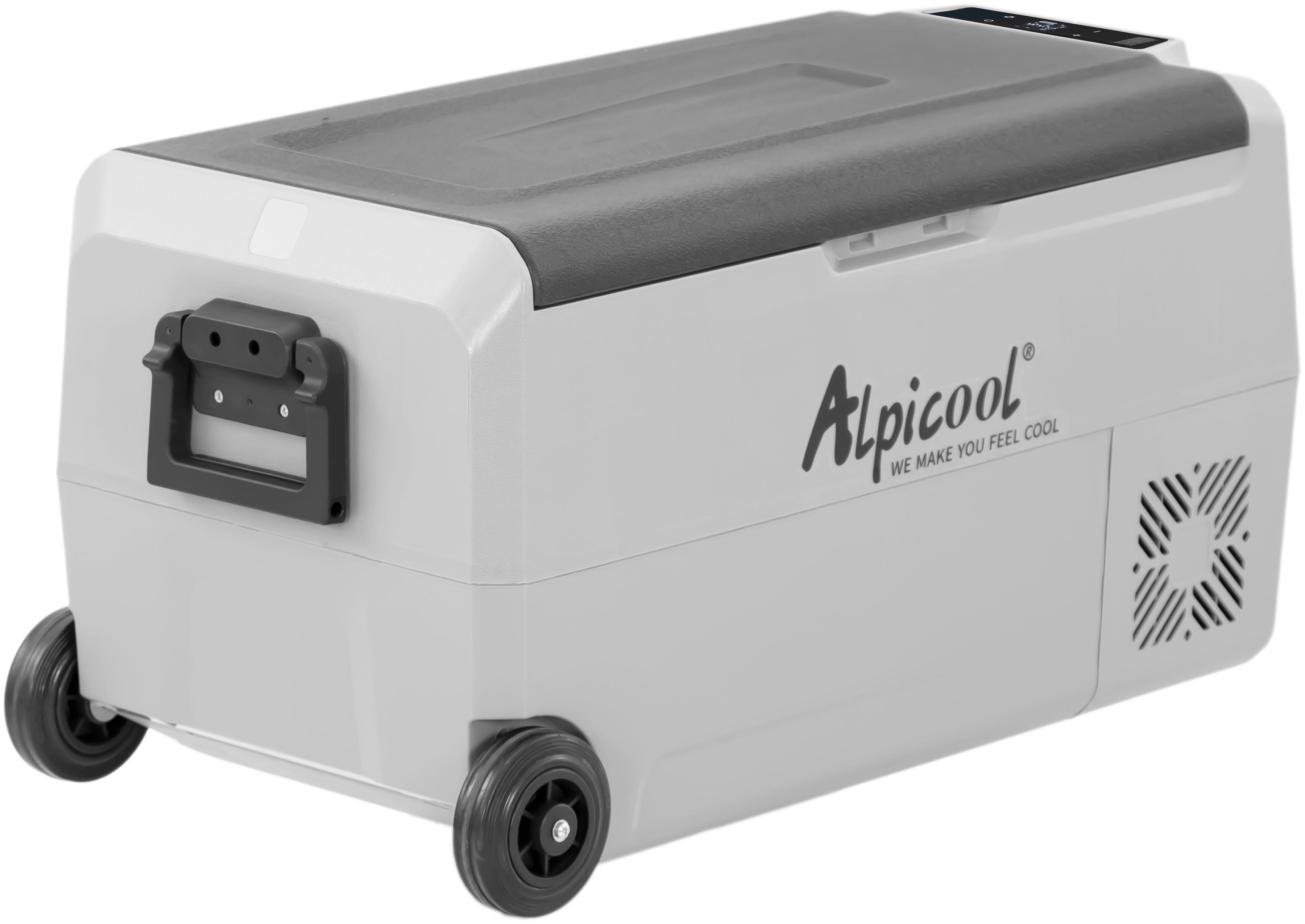 ALPICOOL Elektrische Kühlbox T36, 36 l, 36L Kompressor-Kühlbox, im Fahrzeug und zu Hause nutzbar ...