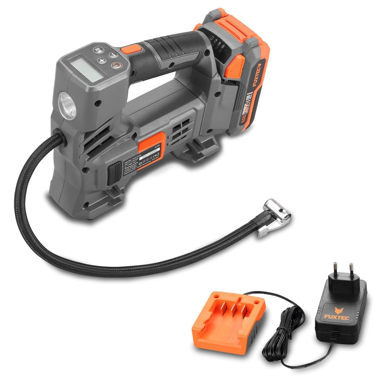FUXTEC Akku-Handkompressor FX-E1CI20-SET