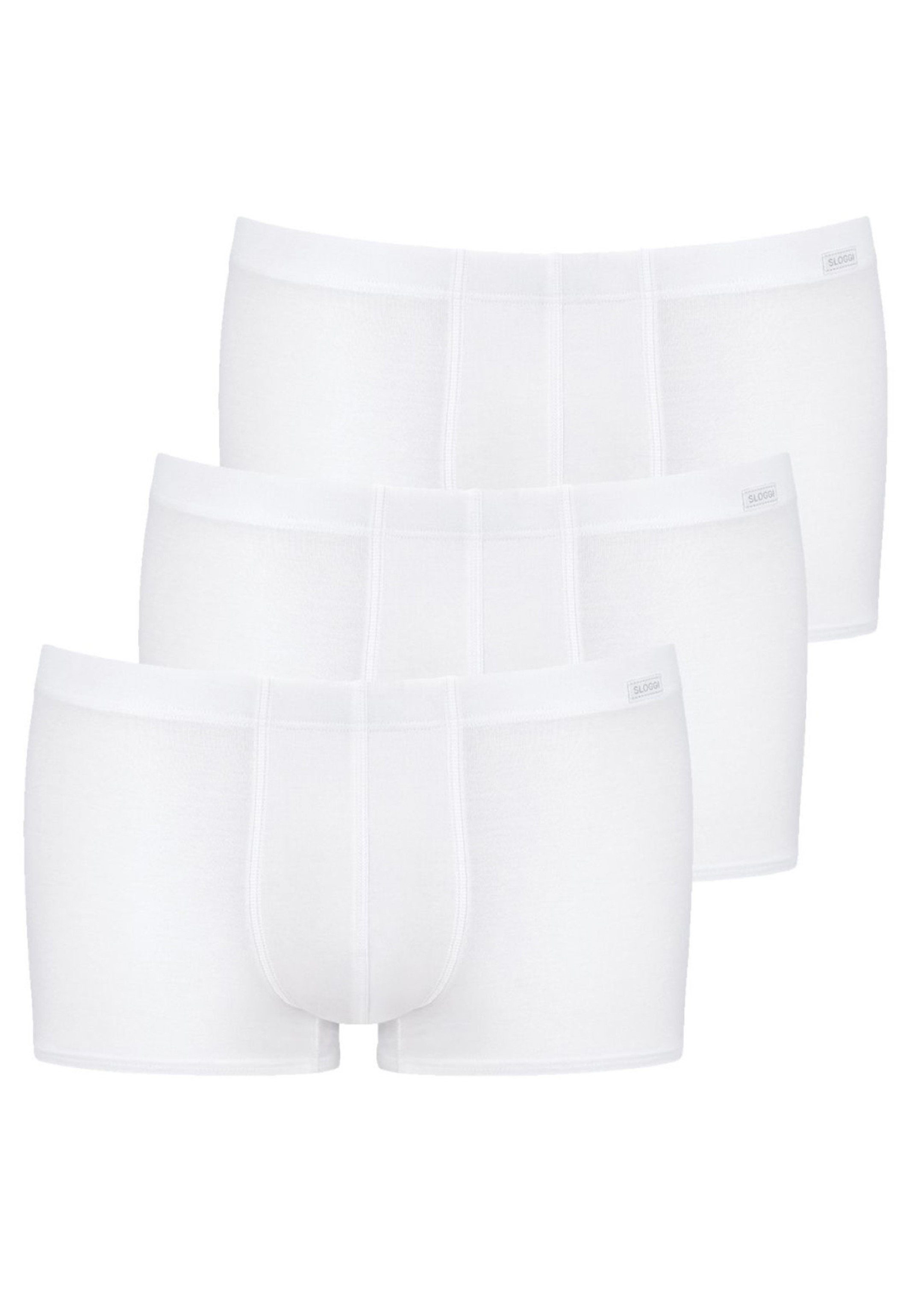 Sloggi Retro Boxer 3er Pack Basic Soft Spar Set 3 St Hipster Pant