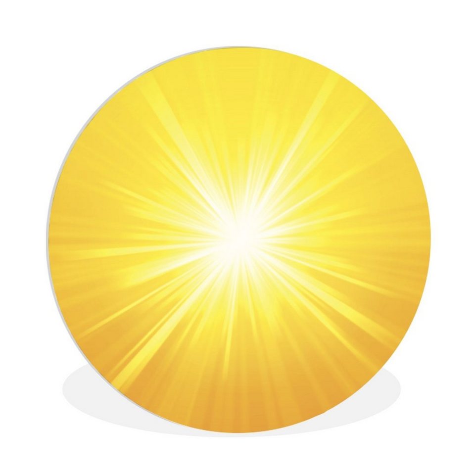 Muchowow Gemälde Eine Illustration Einer Hellen Sonne Fotodruck 1 St