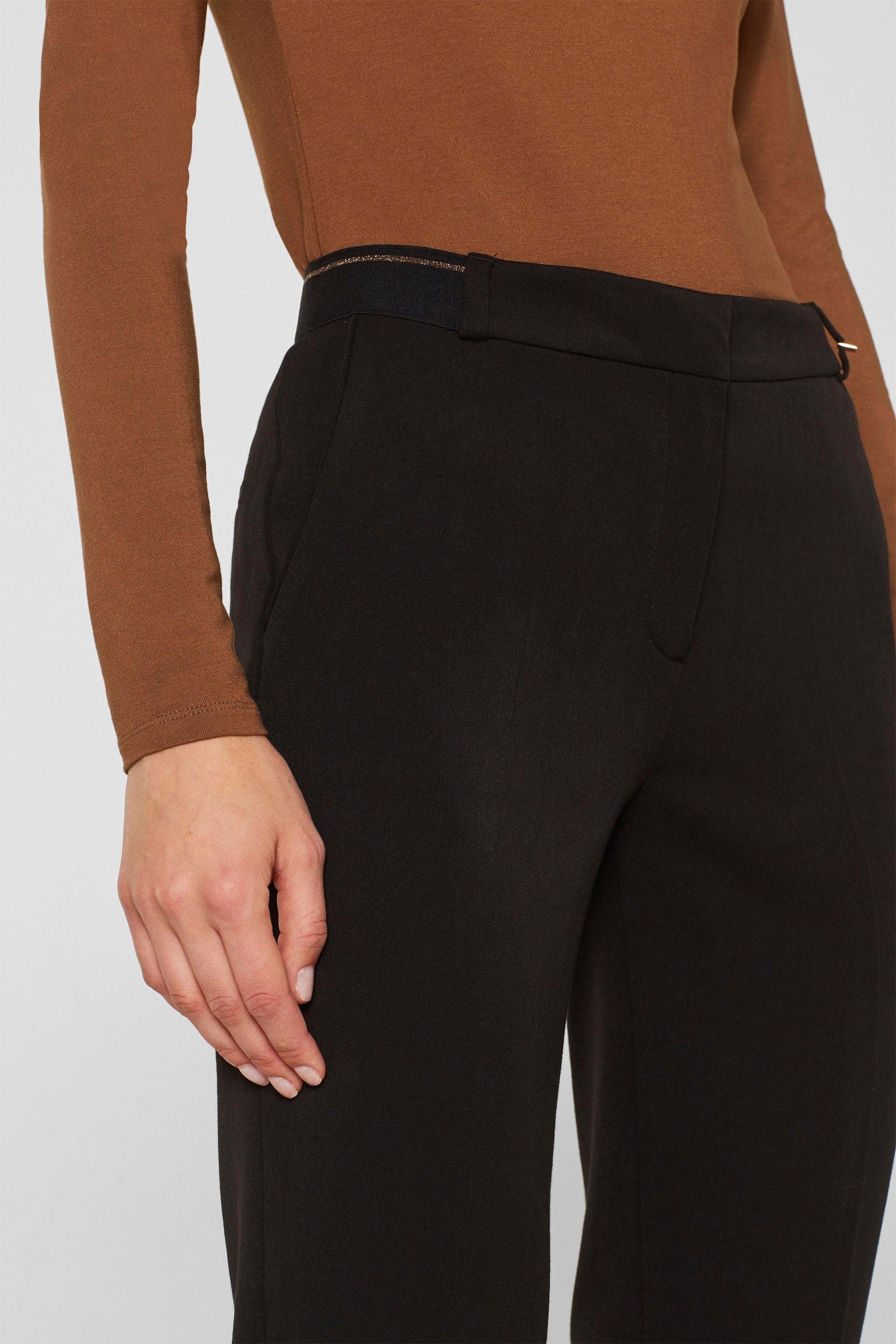Esprit Collection Stretch Hose Mit Tollen Glitzer Einsätzen Am Bund