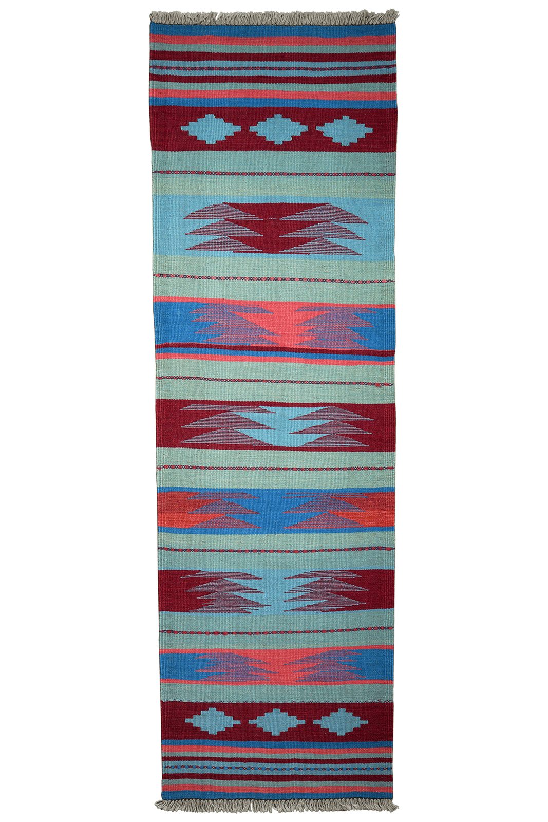 Looma Teppich Kelim Gashgai 254x73cm, rechteckig, Höhe: 5 mm, Gashgai ...