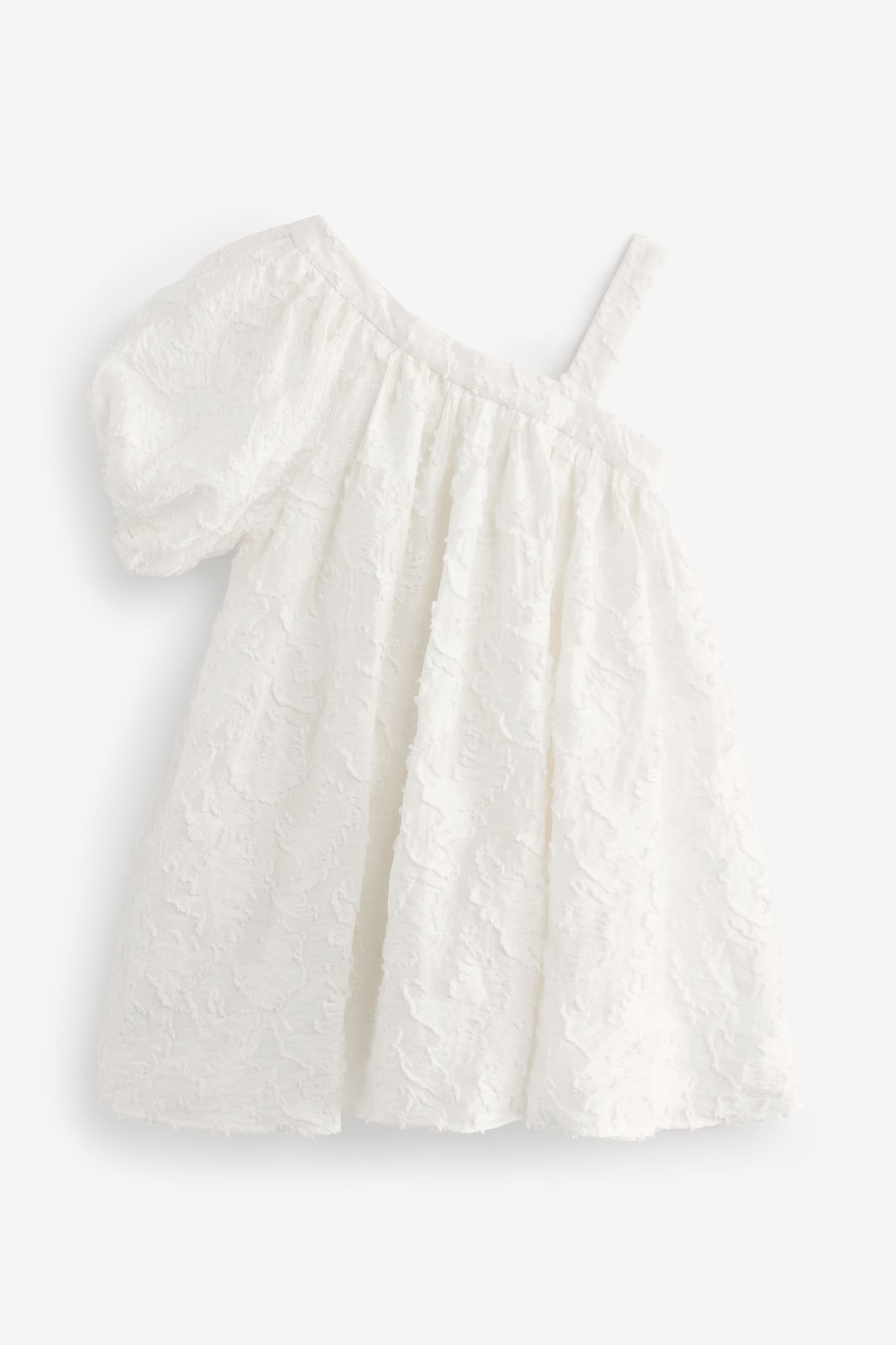 Next One Shoulder Kleid Strukturiertes One Shoulder Kleid 1 Tlg