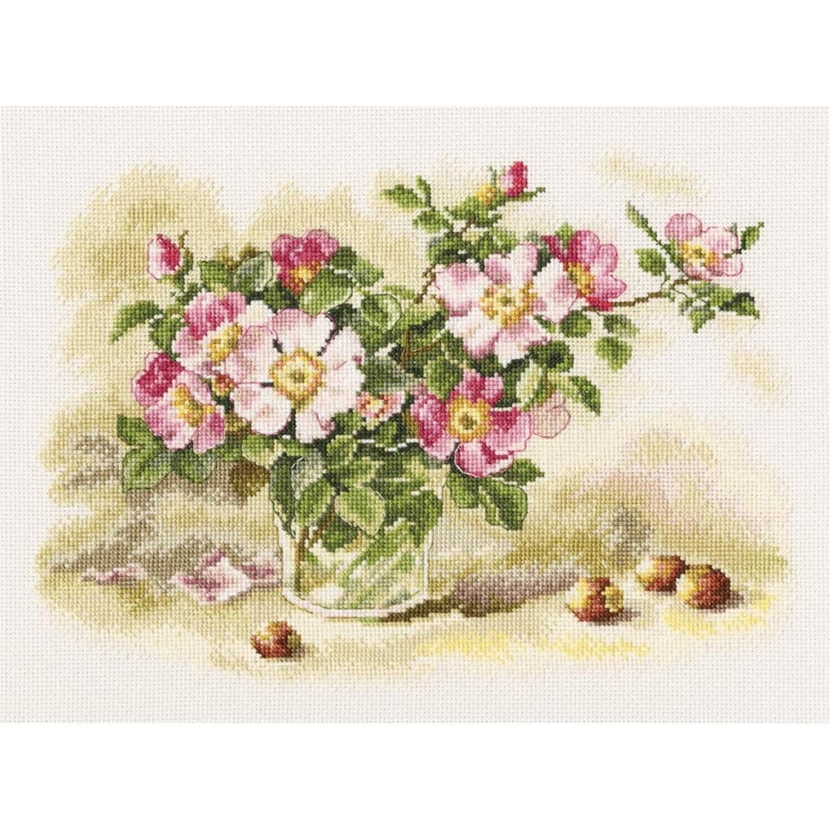 RTO Kreativset RTO Kreuzstich Set "Briar" M523, Zählmuster, 28x20 cm, (embroidery kit by Marussia)