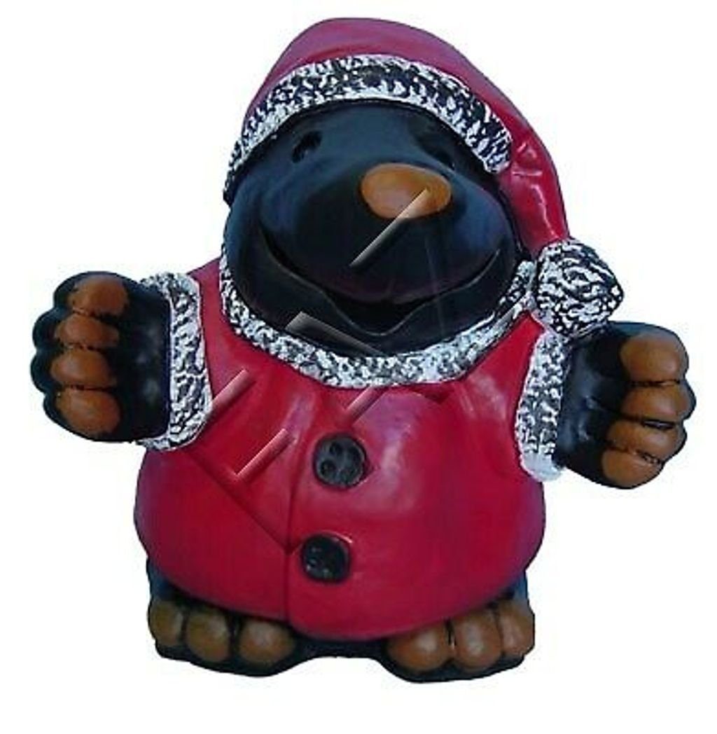 Jvmoebel Gartenfigur Design Maulwurfen Nikolaus Figur Garten Statue