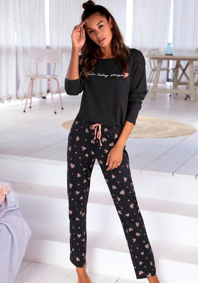 Vivance Dreams Pyjama Online Kaufen Otto