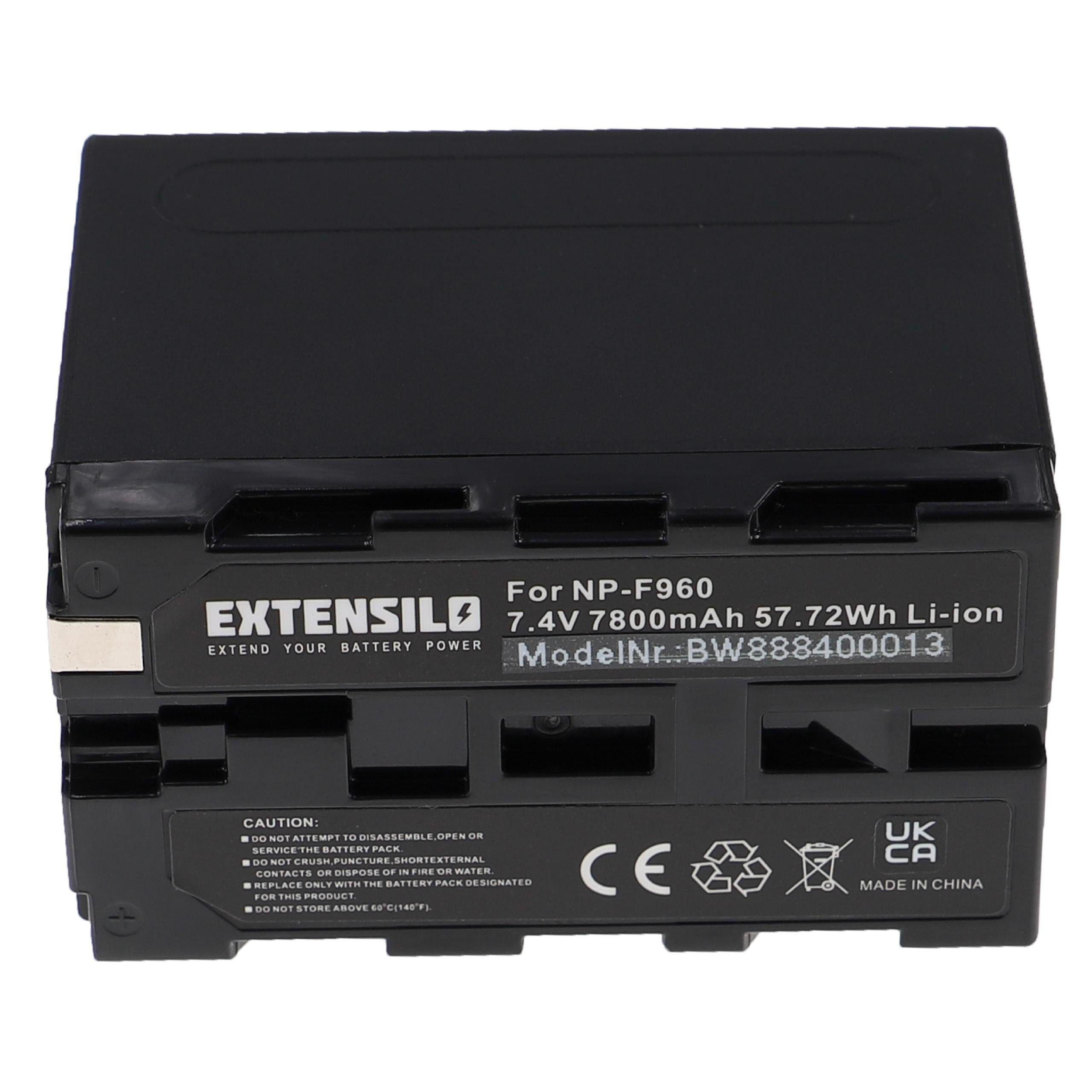 Extensilo kompatibel mit Sony CCD- TR3000, TR3300, SC55, SC65, TR416, SC5, Kamera-Akku Li-Ion ...