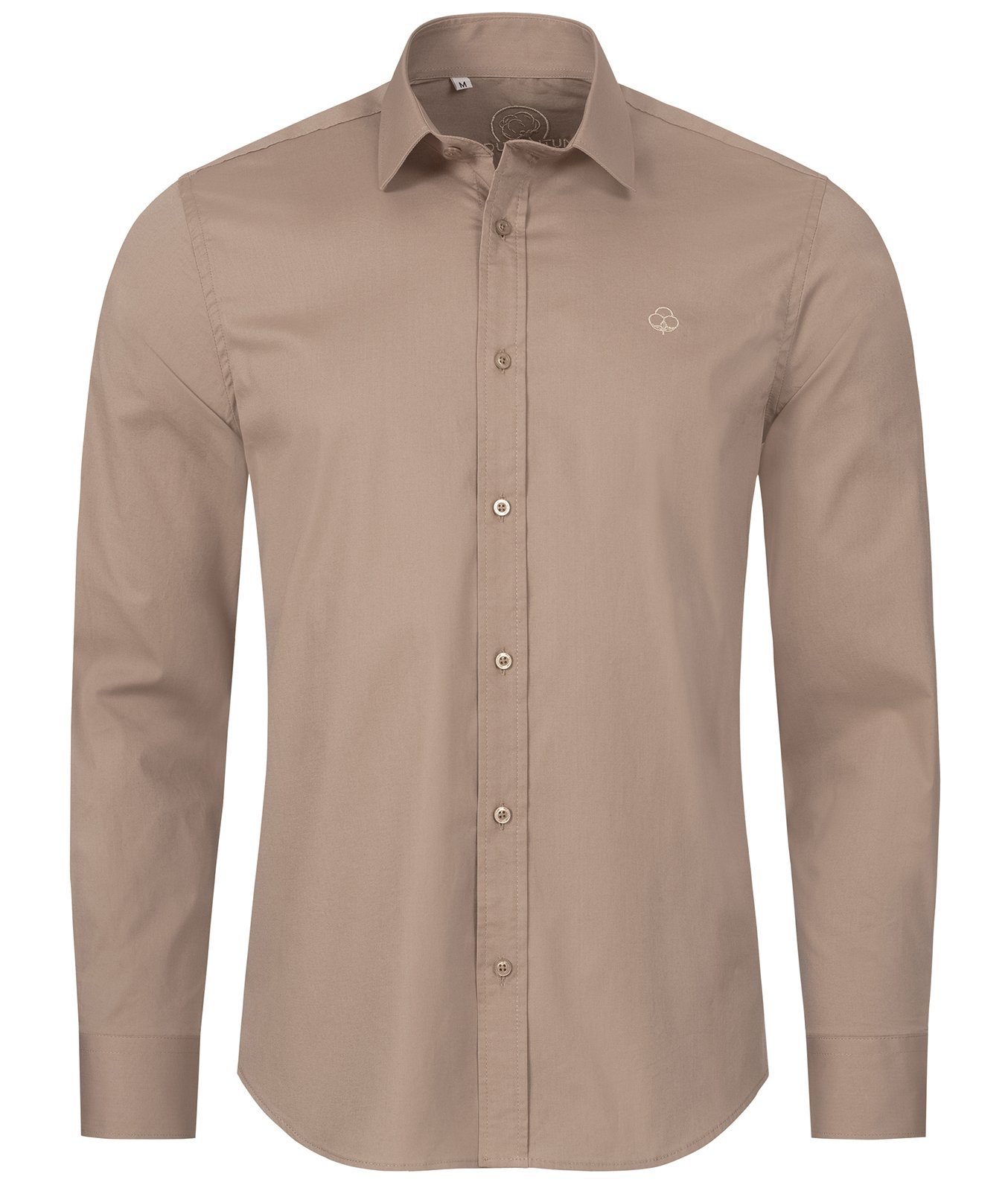 Beige Slimfit Hemden für Herren online kaufen | OTTO
