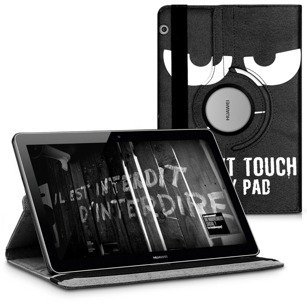 Kwmobile Tablet Hülle Hülle Für Huawei Mediapad T3 10 360° Tablet