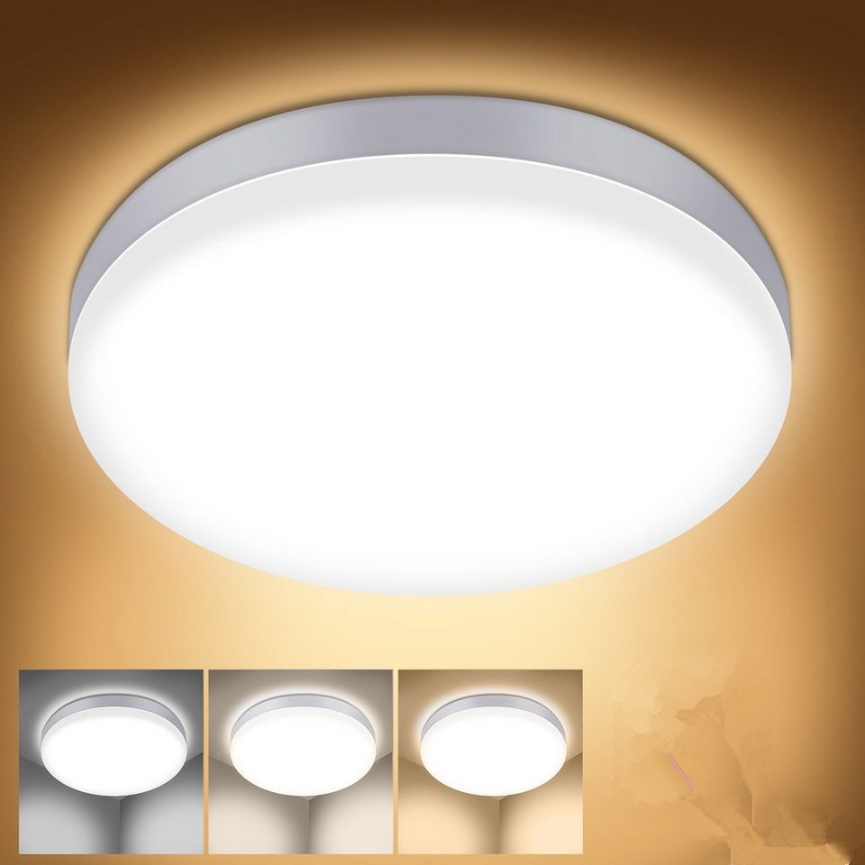 Insma Led Deckenleuchte 36w Led Deckenlampe Ø30cm Led Fest Integriert