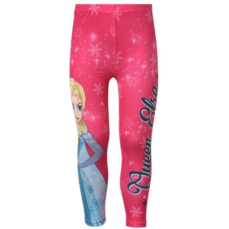 Disney Frozen Leggings Elsa And Anna Mädchen Leggingshose Die Eiskönigin