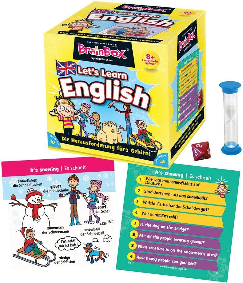 Brainbox Spiel Lernspiel Lets Learn English Otto