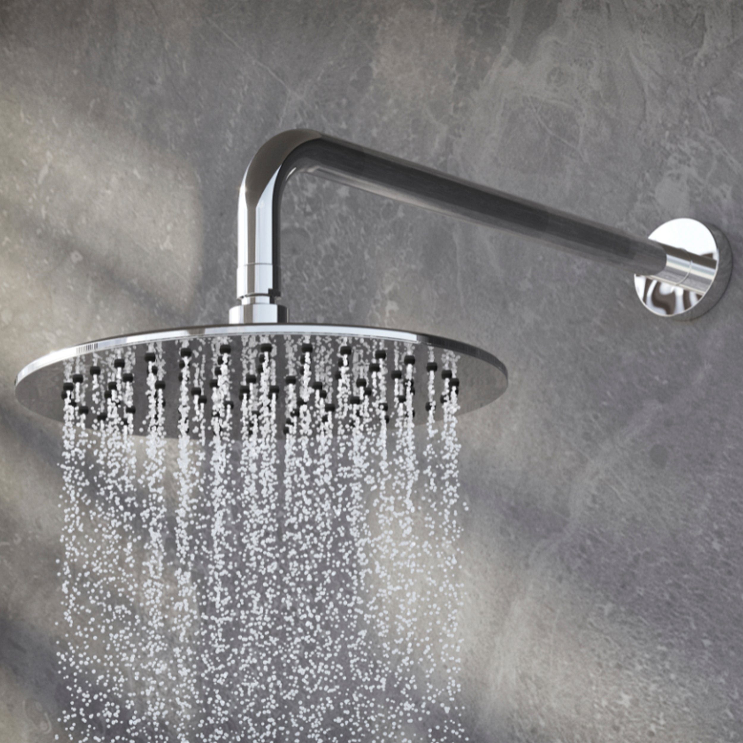 Chris Bergen Kopfbrause Wassersparender Regenduschkopf Mit Brausearm