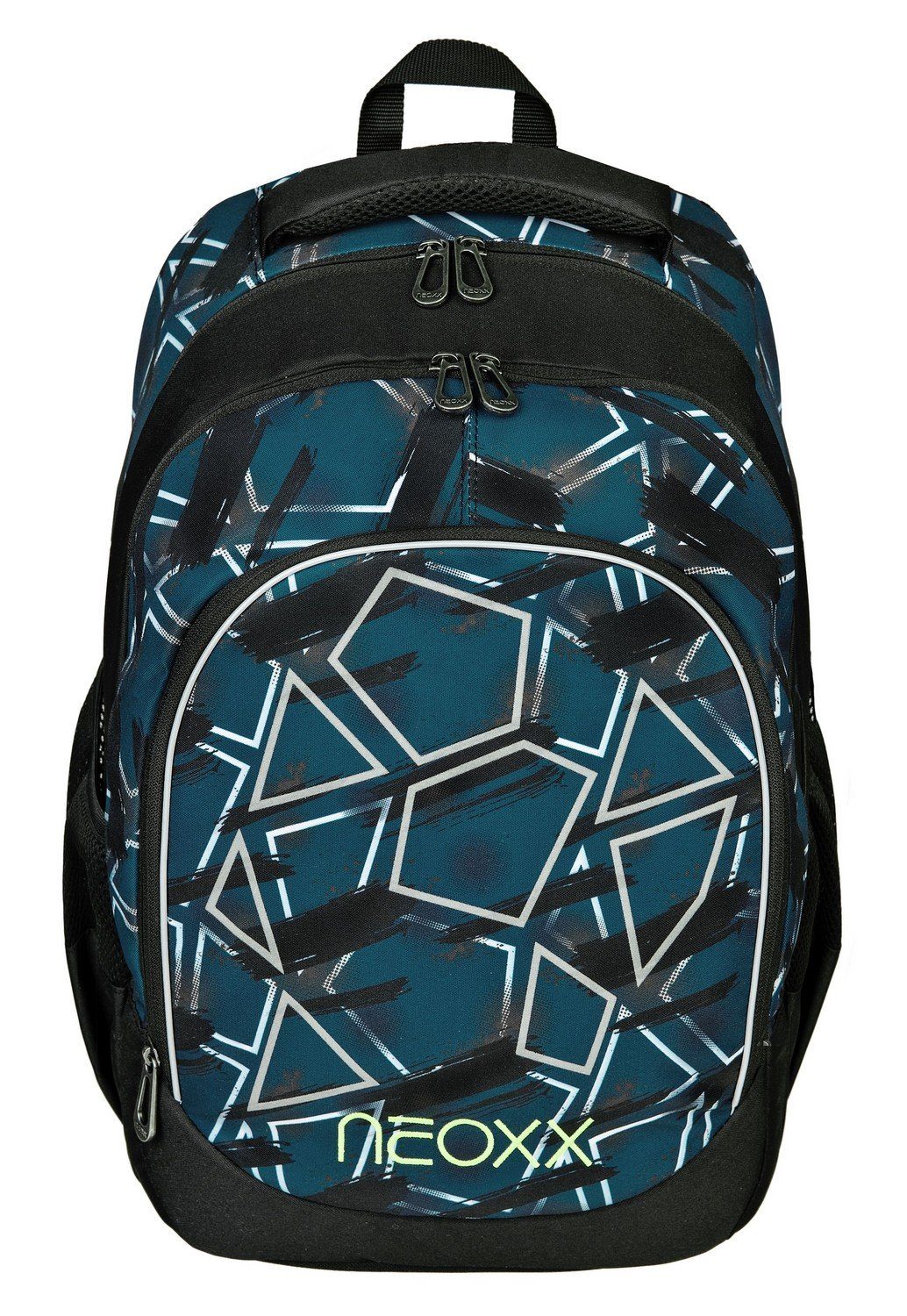 neoxx Schulrucksack Fly, Flash yourself, aus recycelten PET-Flaschen ...