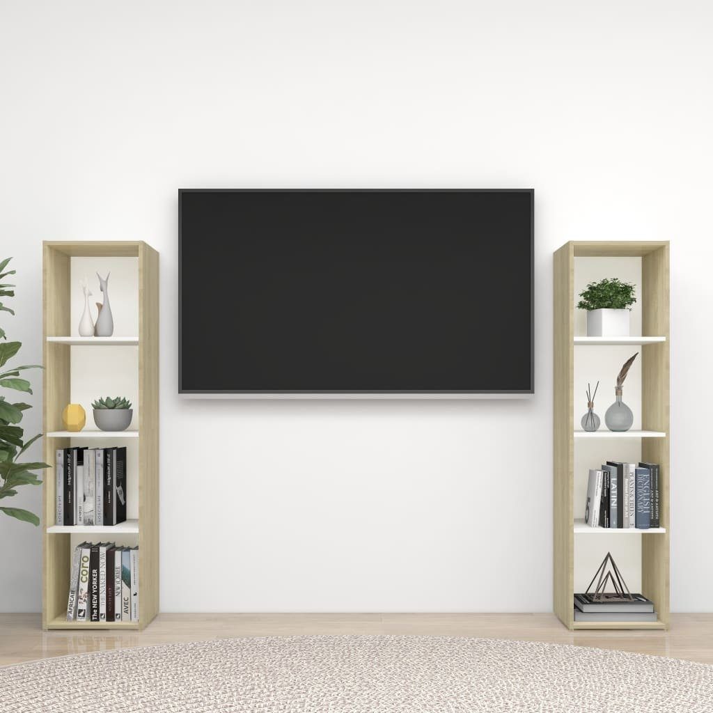 Möbelando Regal Set Freistatt Bht 142x36x35 Cm In Weiß Und