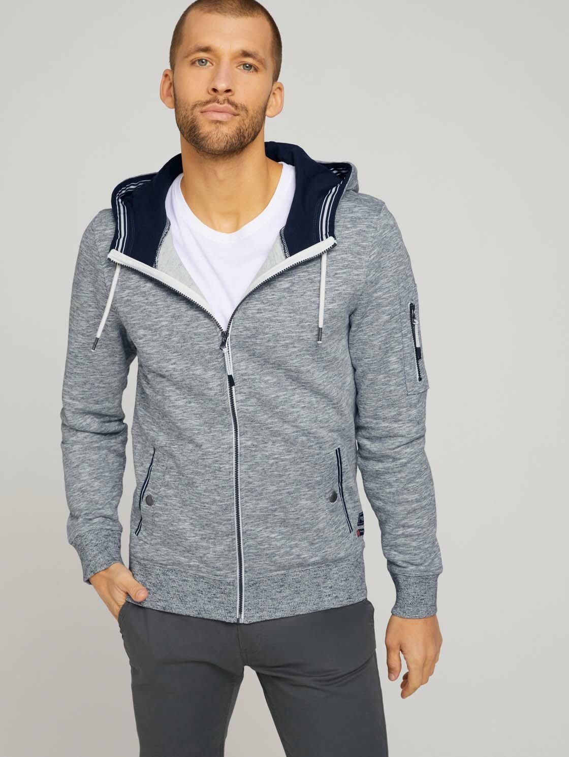 Tom Tailor Sweatjacke Sweatjacke Mit Taschendetails Online Kaufen Otto